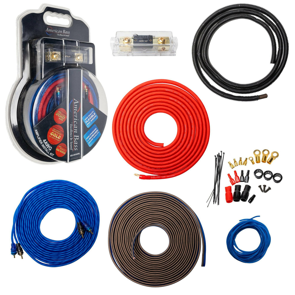 4 Gauge Amplifier Kit | American Bass