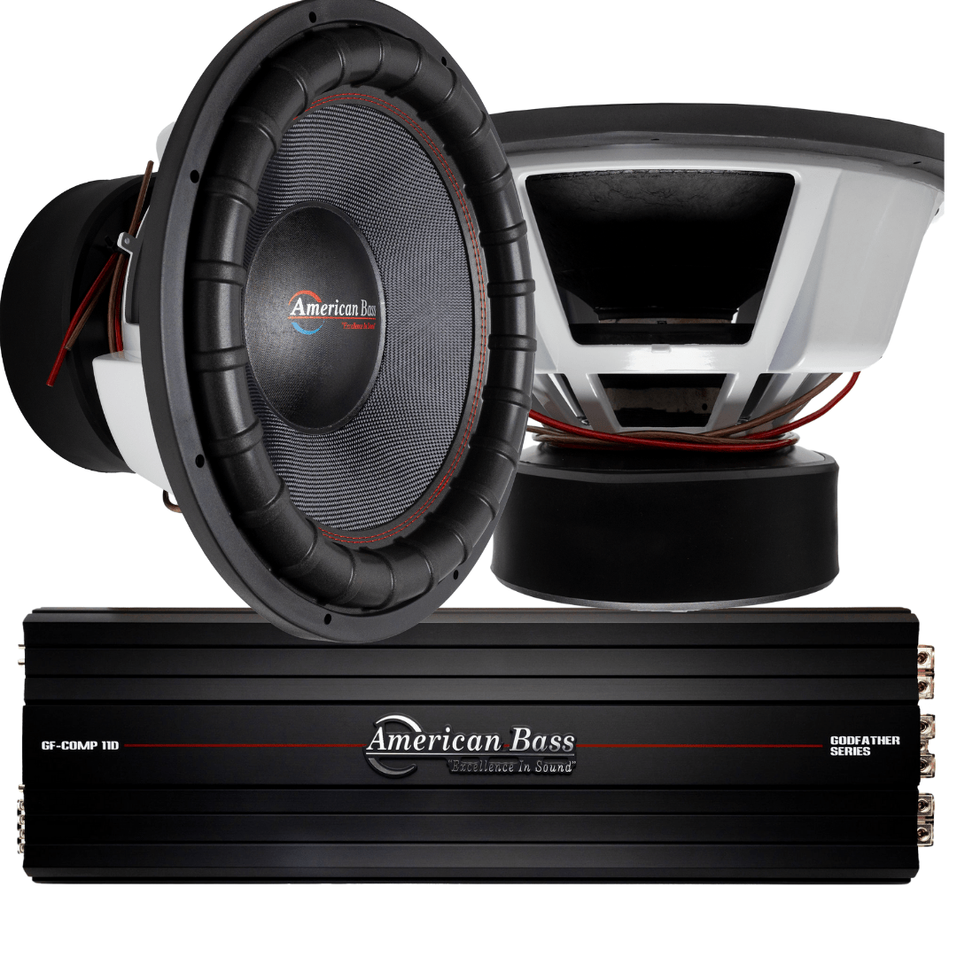 Power Pack: 2 VFL Comp Signature 18 Subwoofers + Godfather Comp 11D Am