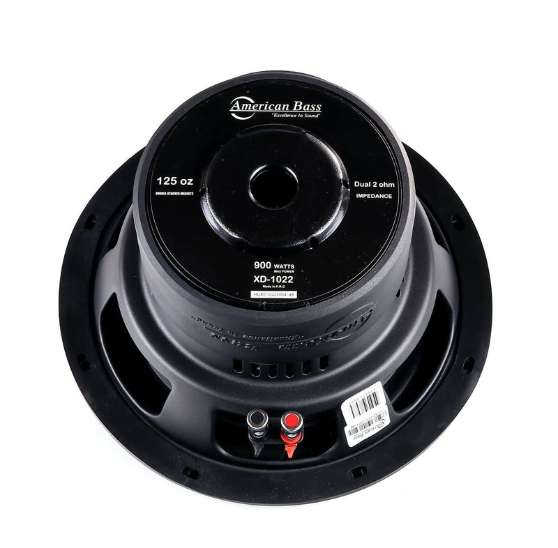 Power Pack: 2 XD 10 Subwoofers + Godfather 1500.1D Amplifier