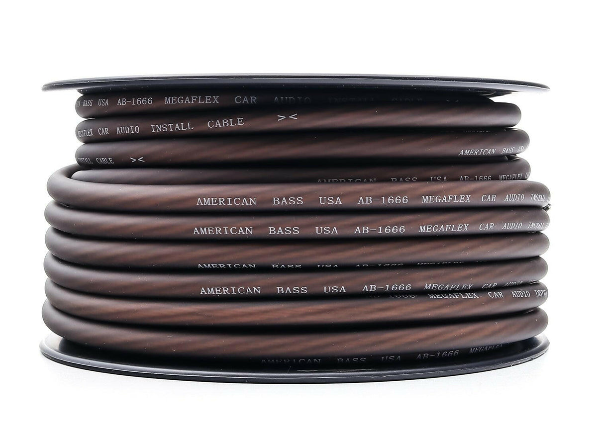 4 Gauge Mega Flex Power Cable | Car Audio Equipment