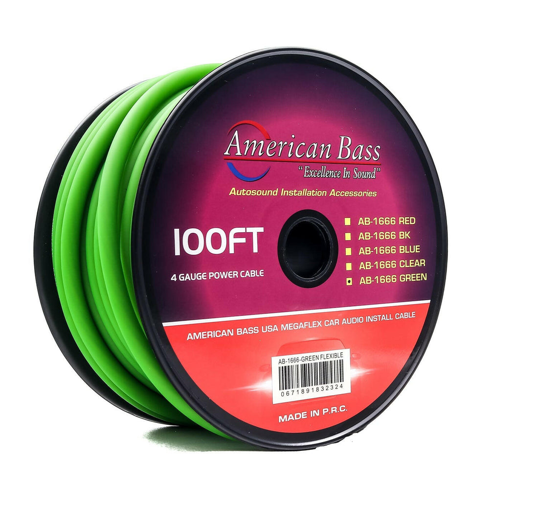 4 Gauge Mega Flex Power Cable | Car Audio Equipment