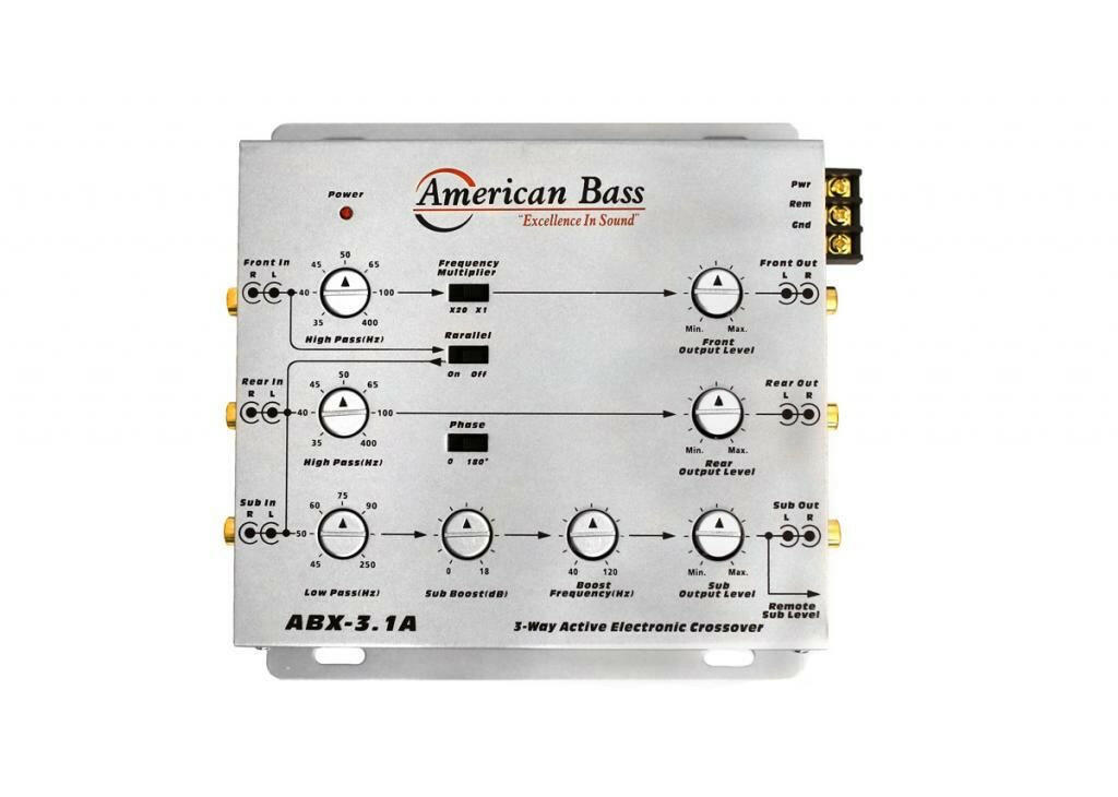 ABX 3.1A Crossover | Car Audio Equipment | American Bass