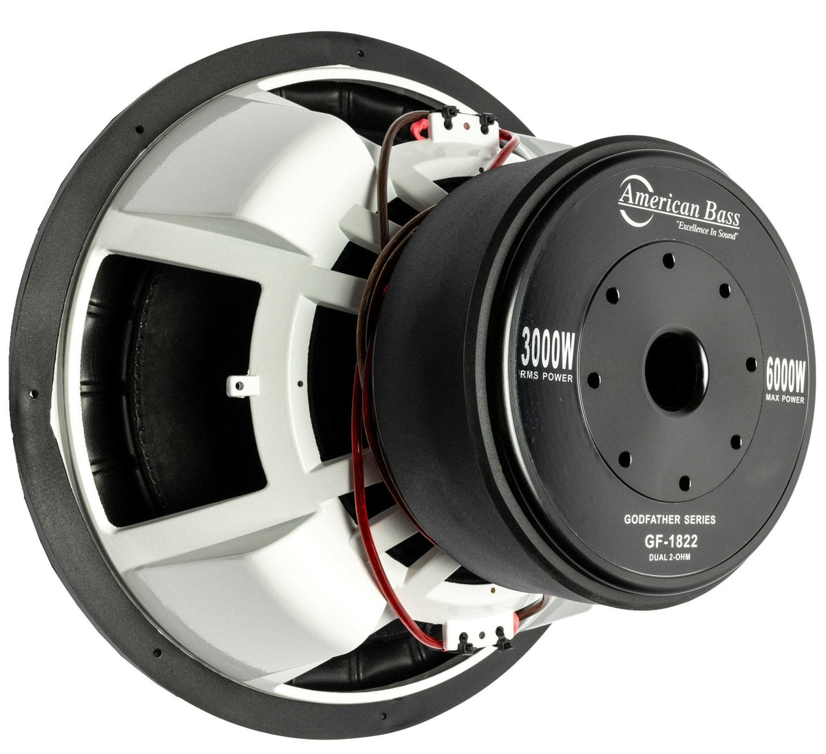 Godfather 18" Subwoofer | American Bass | Subwoofer Box