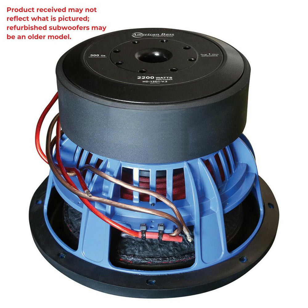 HD 12" Subwoofer | Car Audio Equipment | American Bass