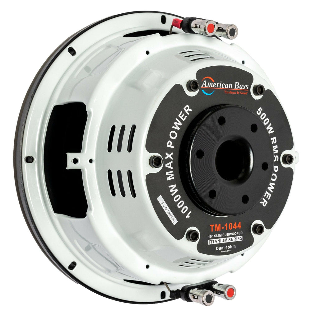 Titanium 10" Slim Subwoofer