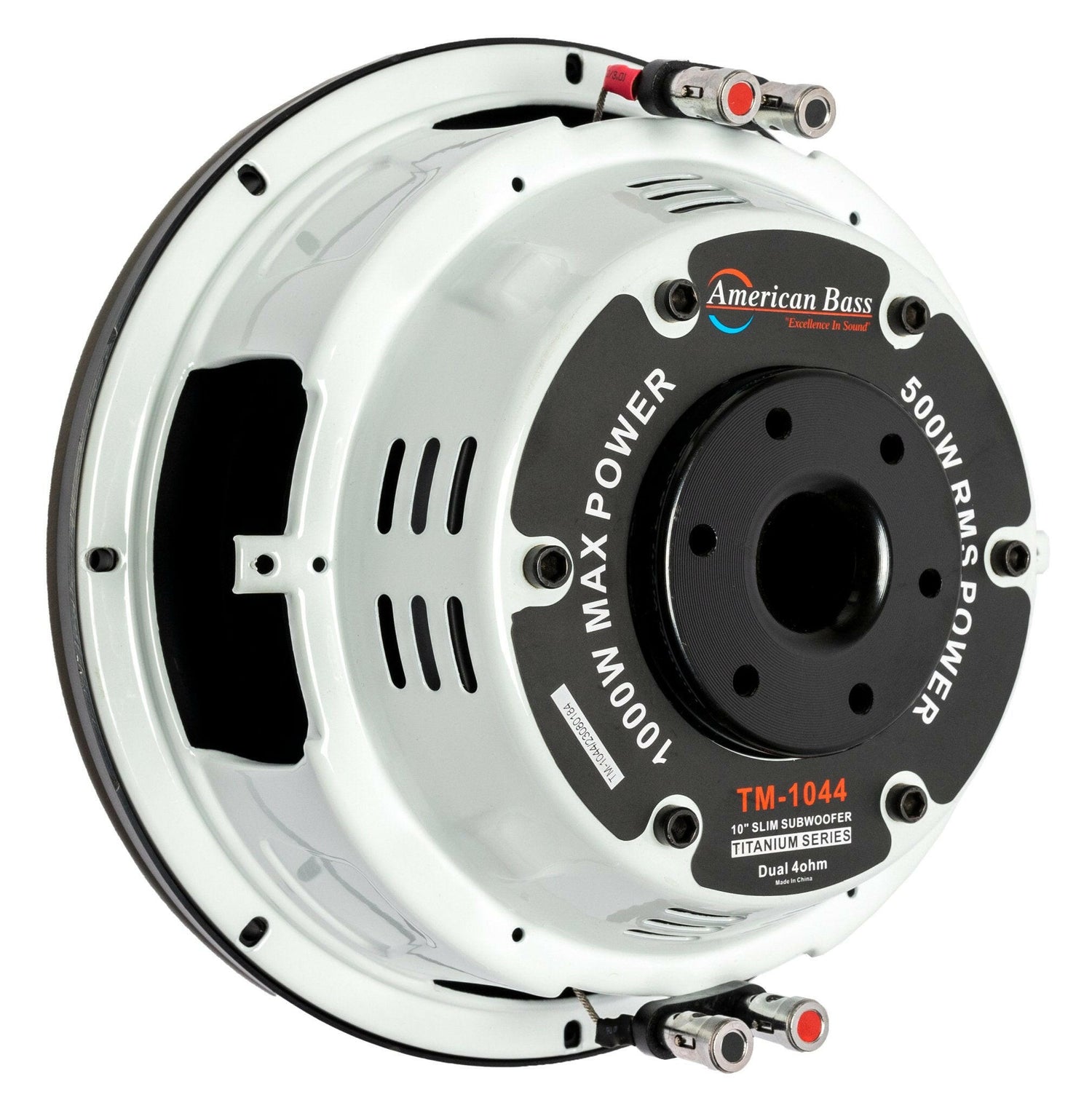 Titanium 10" Slim Subwoofer